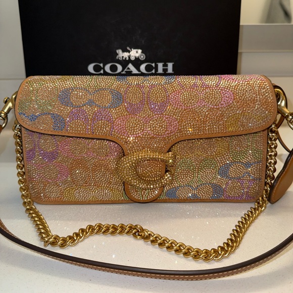 Coach | Bags | Coach Tabby Shoulder Bag 26 In Crystal Signature | Poshmark